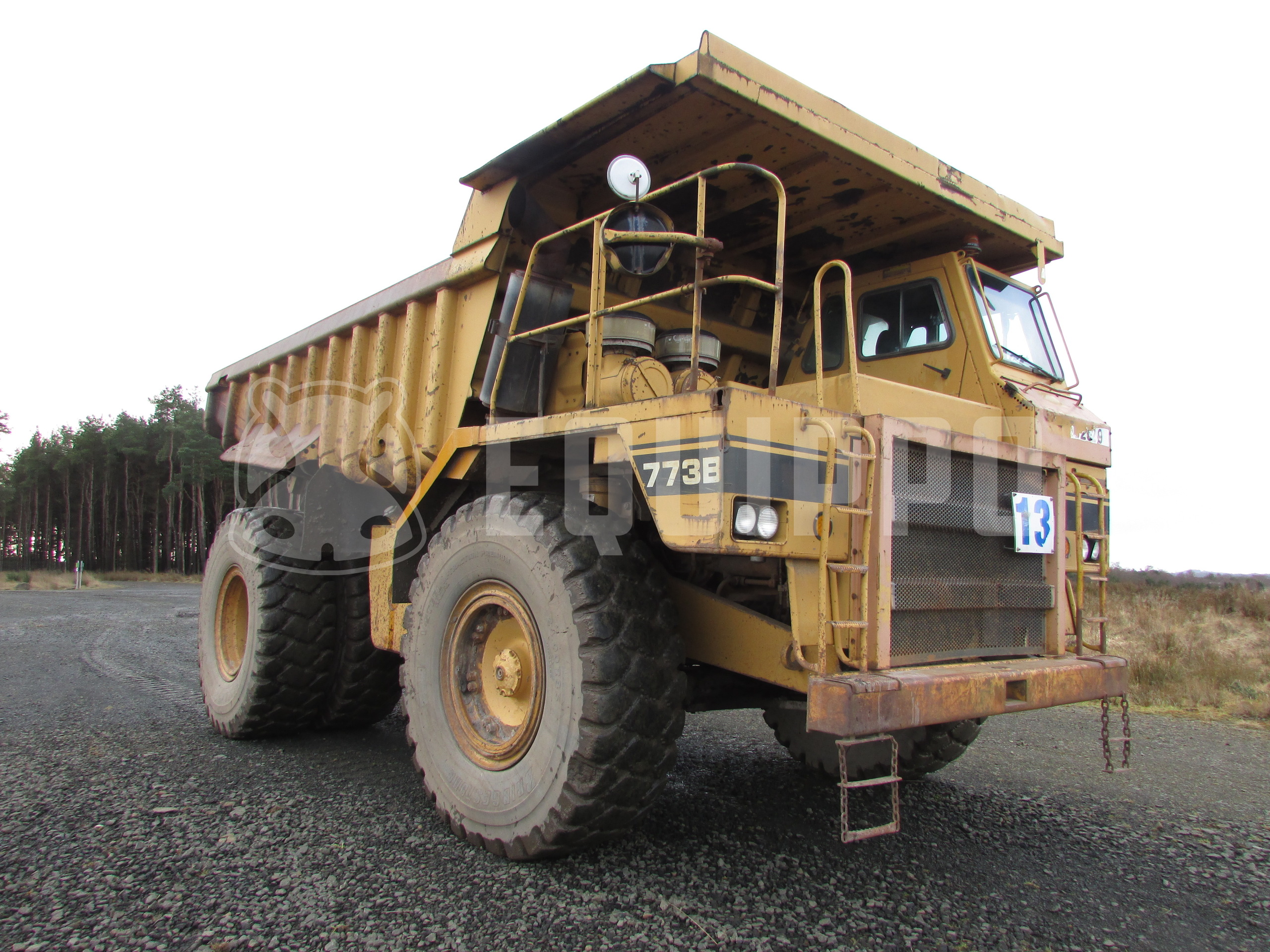 Caterpillar 773B Used Dump Truck for sale